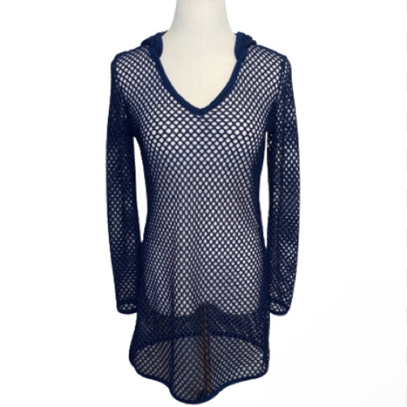 Balance Collection | Swim | Balance Collection Navy Blue Hooded Cover ...